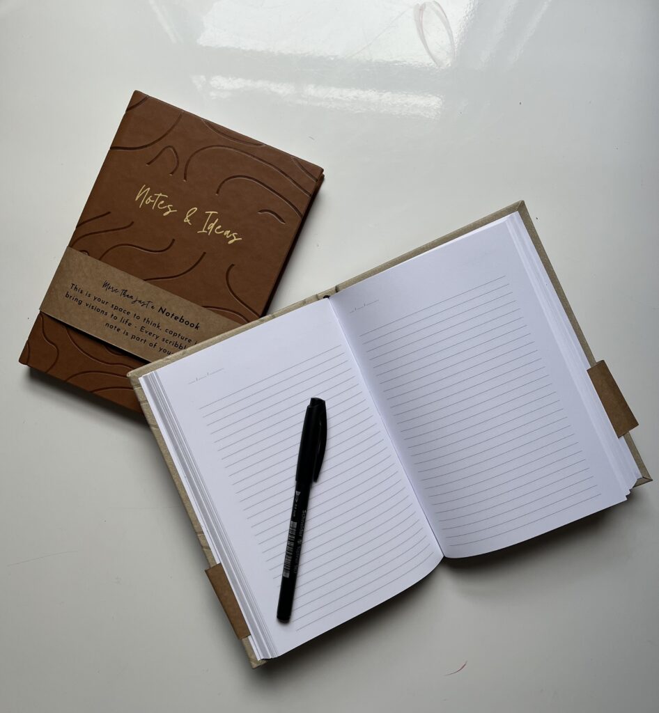 “Notes & Ideas” Notebook – Journeys